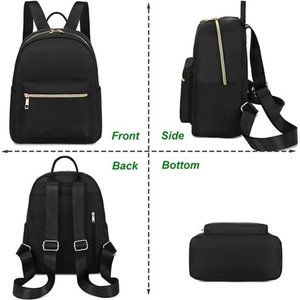 Bags | Mini Backpack Women Girls Black | Poshmark